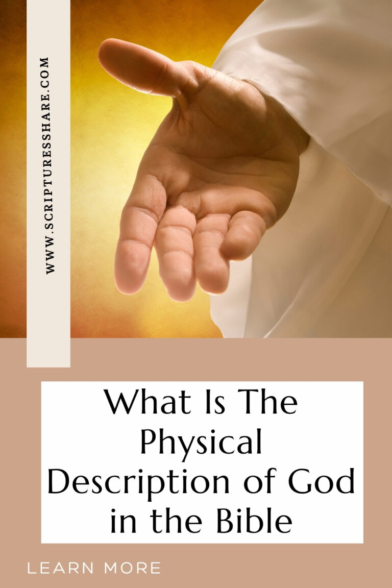 What Is The Physical Description Of God In The Bible