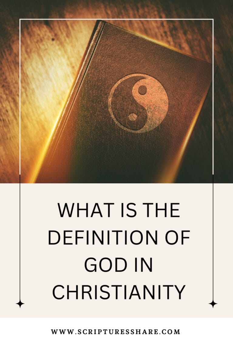 Wat is de definitie van God in het christendom