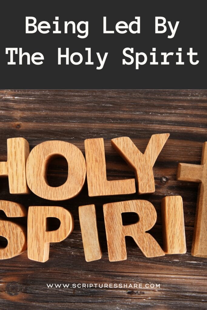 Under The Spirit's Guidance Being Led By The Holy Spirit