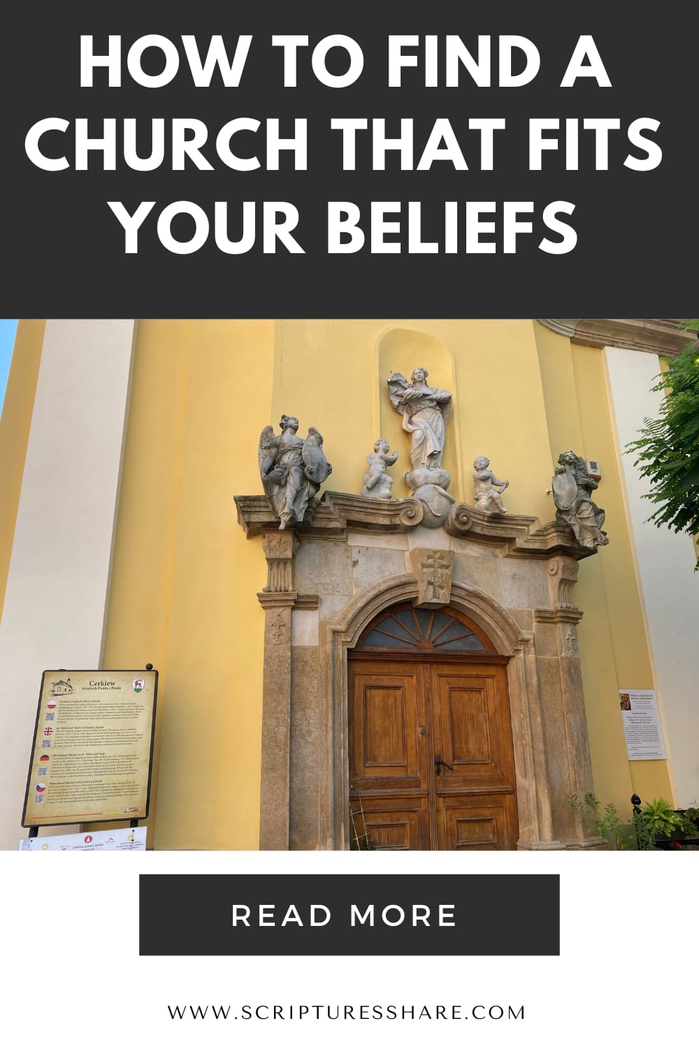 How To Find A Church That Fits Your Beliefs