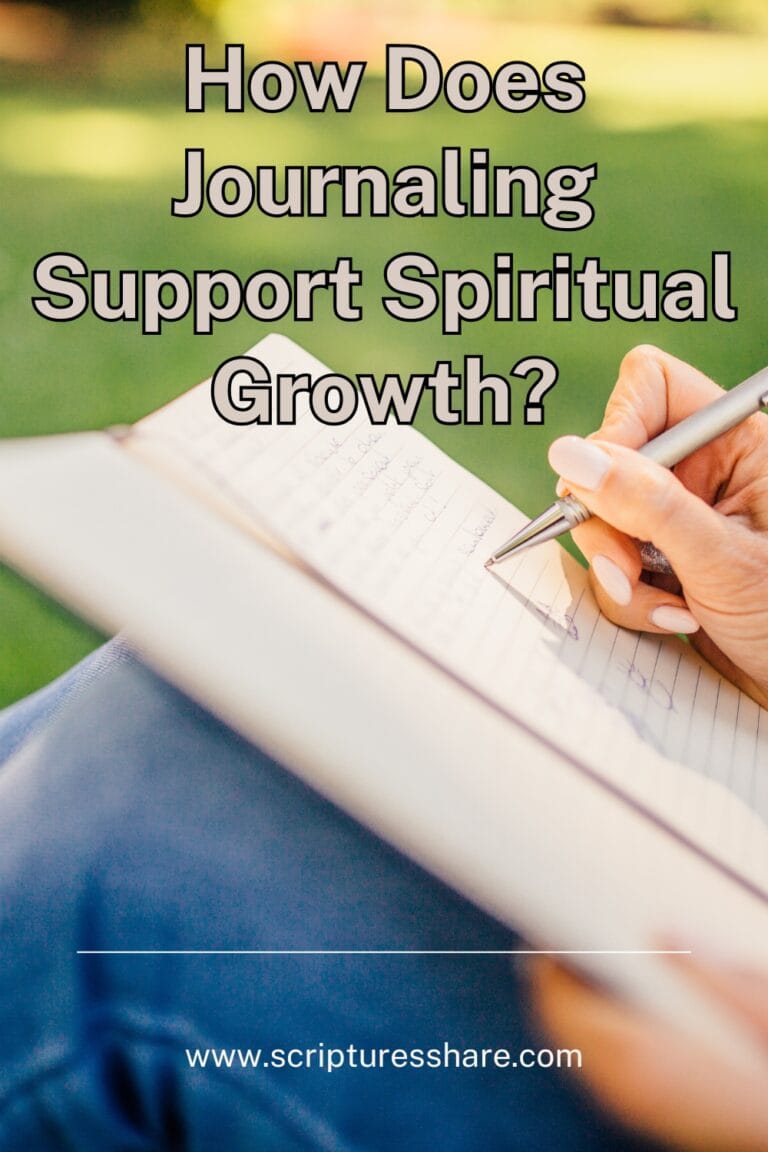 How Does Journaling Support Spiritual Growth?