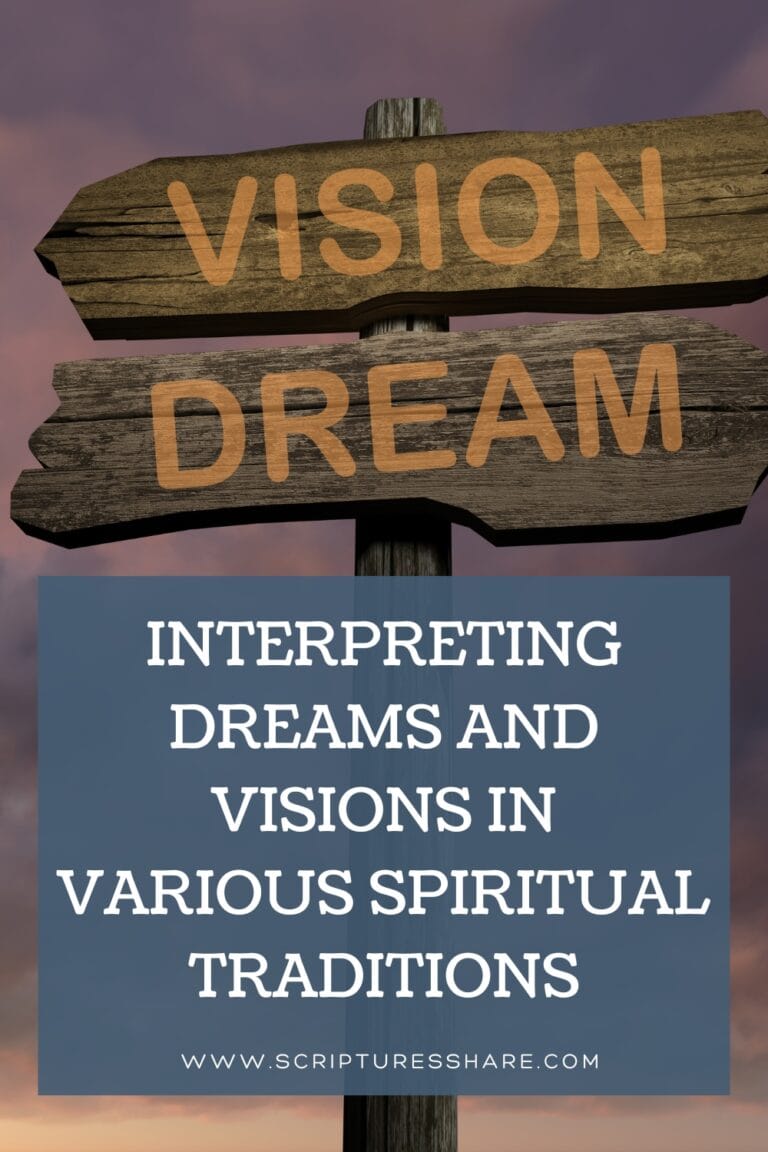 Dreams And Visions In Various Spiritual Traditions