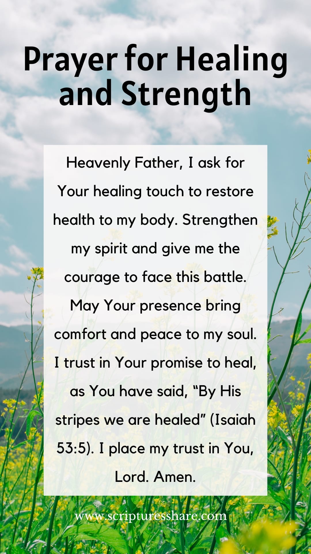 42 Prayers For The Sick With Powerful Bible Verses