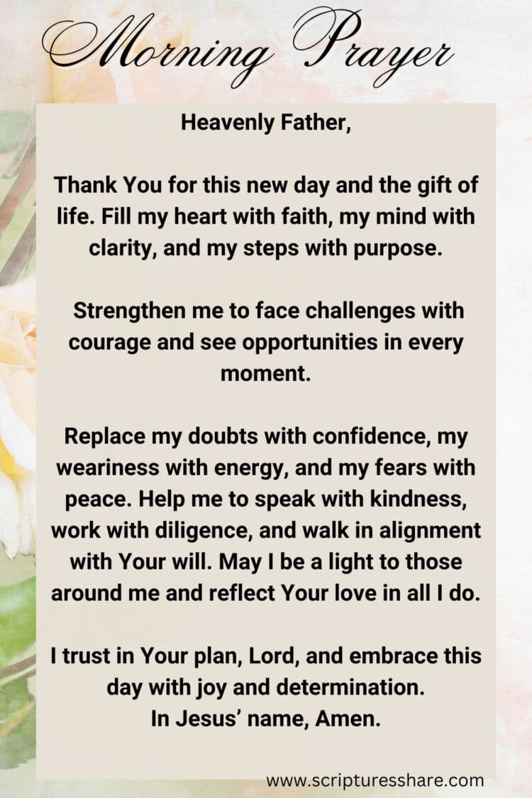 The Ultimate Morning Prayer For Daily Motivation