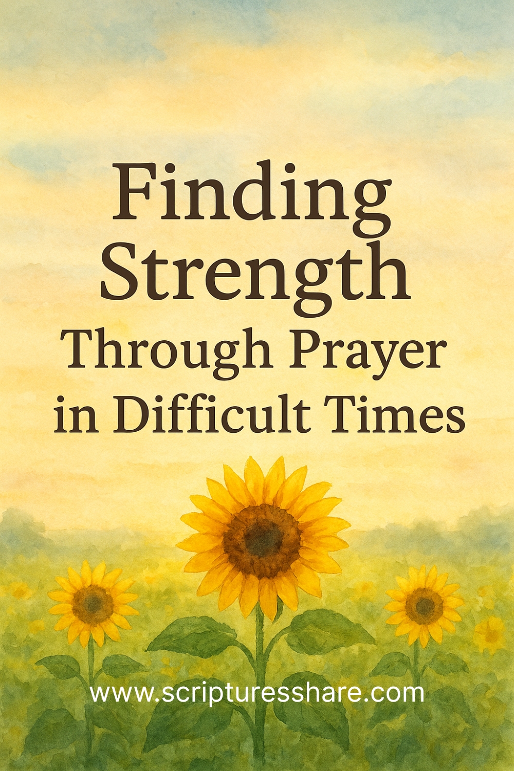 Finding Strength Through Prayer In Difficult Times