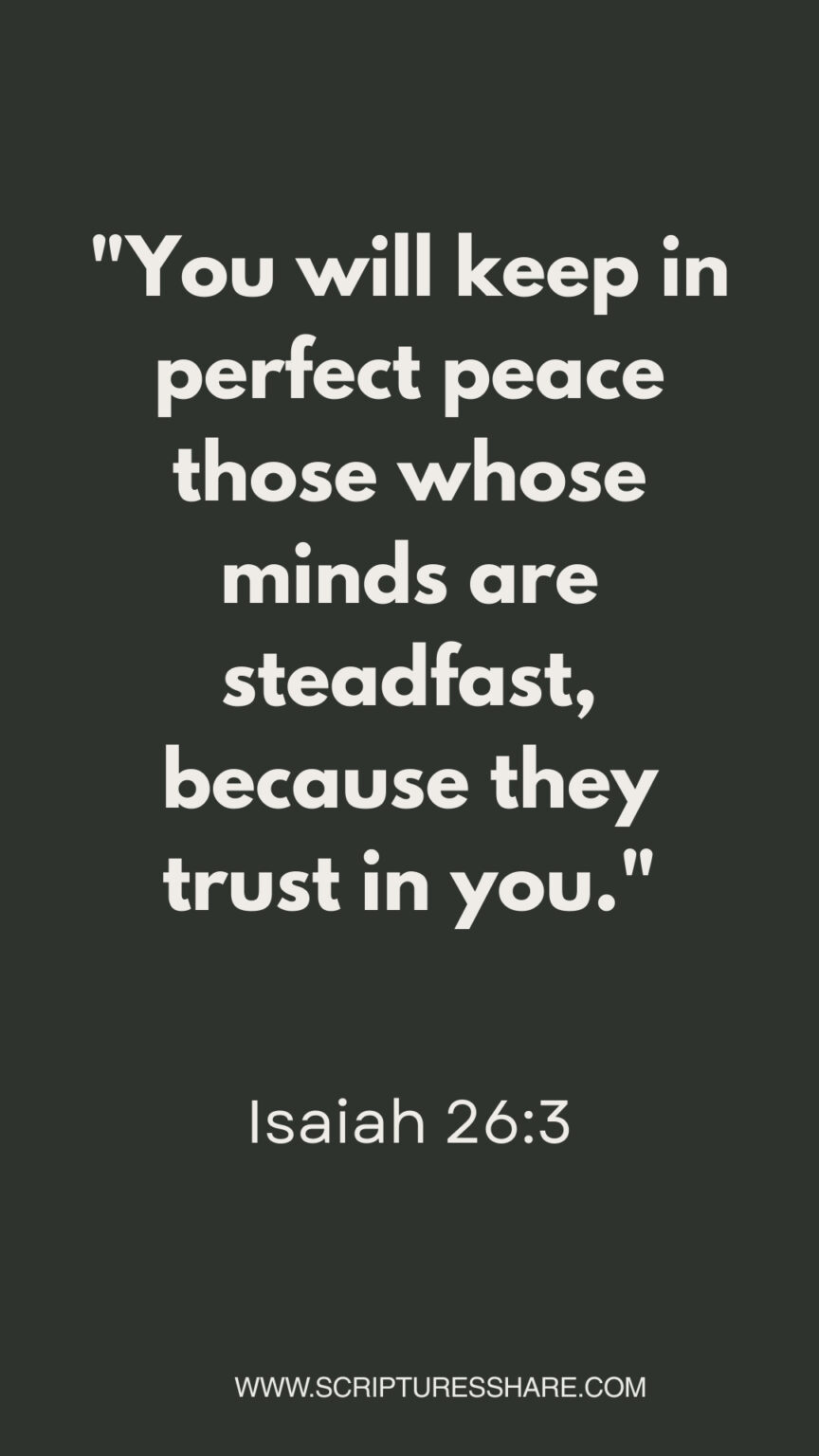 Top 13 Scriptures For Trusting God This New Year